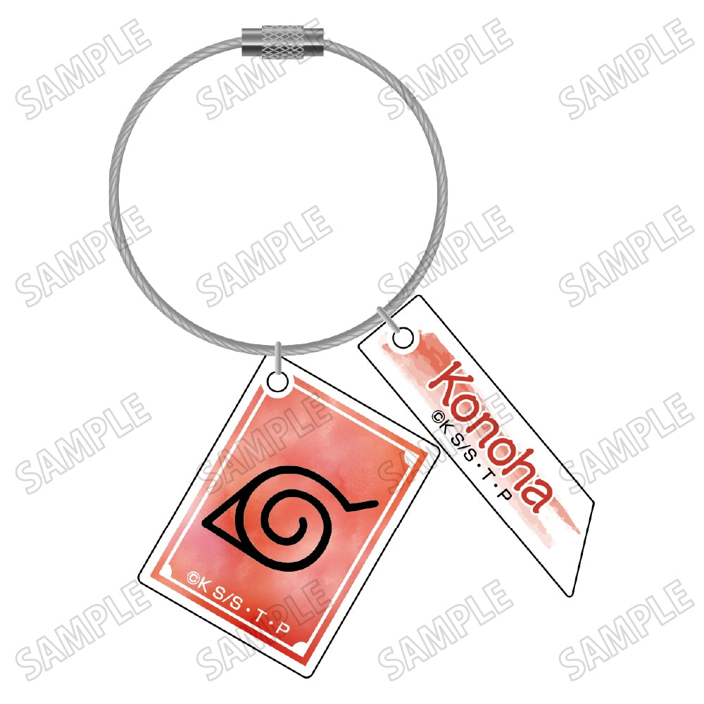 Naruto Shippuden Wire Key Ring (1) Kinoha – viviON BLUE