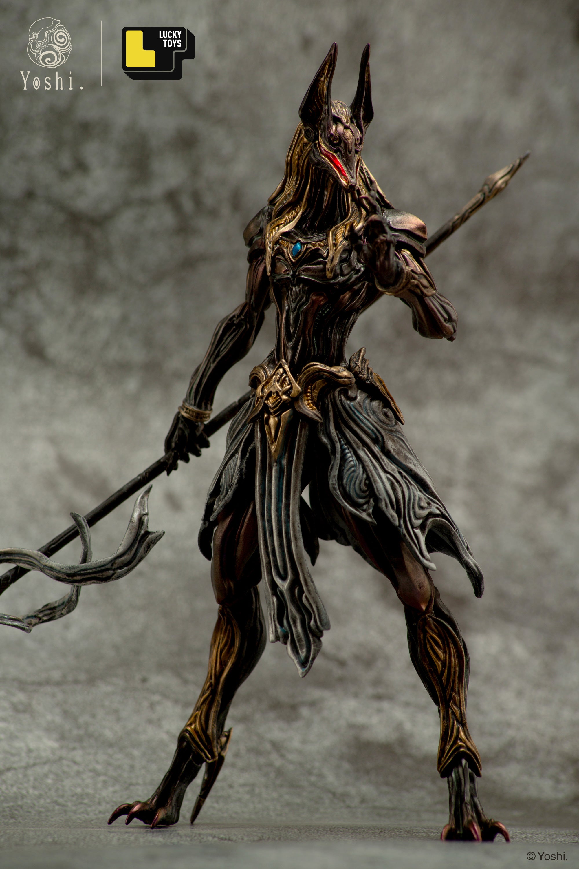 Lucky Toys Artist Series 001 Anubis – viviON BLUE