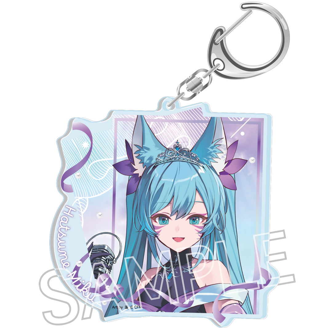 Hatsune Miku Ayakashi Stage Acrylic Key Ring Kyuubi – viviON BLUE