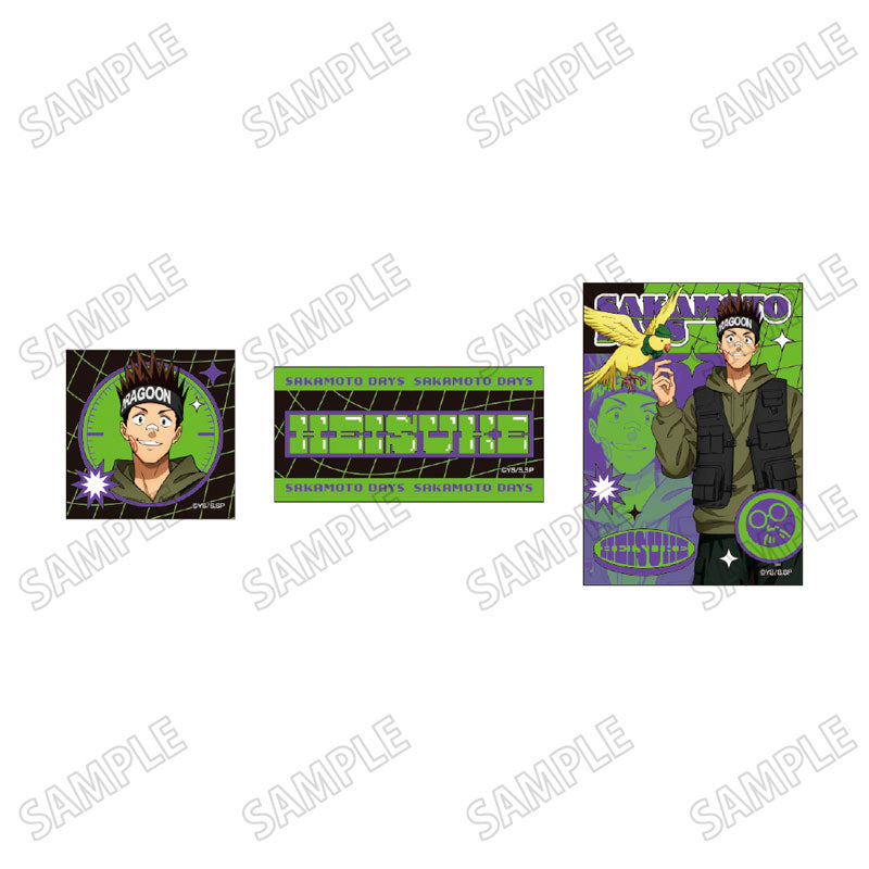 SAKAMOTO DAYS Drawing Sticker Set [JF25] (4) Heisuke Mashimo – viviON BLUE