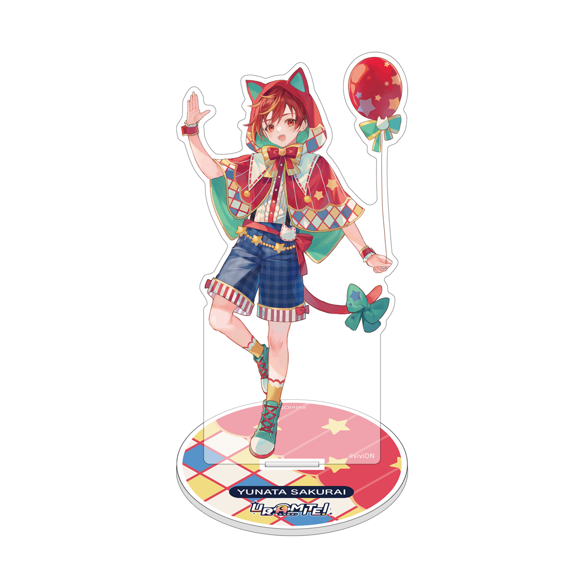 [acrylic stand] YUNATA [balloon] [ulamite – viviON BLUE