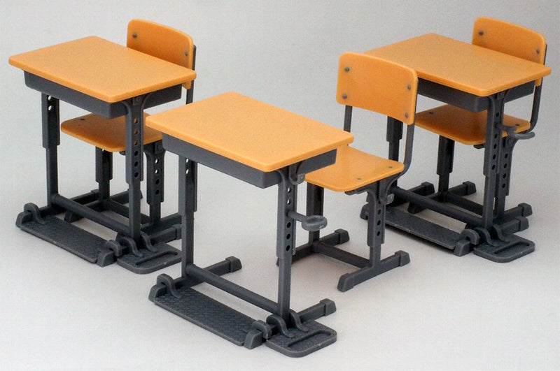 Little Armory [LD013] Designated Defense School Desk – viviON BLUE