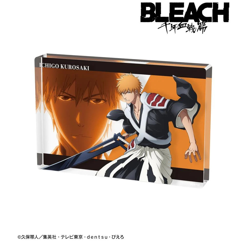 TV Anime "Bleach: Millennium Blood War Arc" Acrylic Block: Ichigo Kuro ...